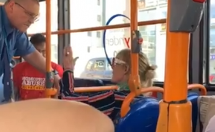 Watch This Woman Get Her Comeuppance When She Goes On Antigay Rant On A City Bus Lgbtq Nation 